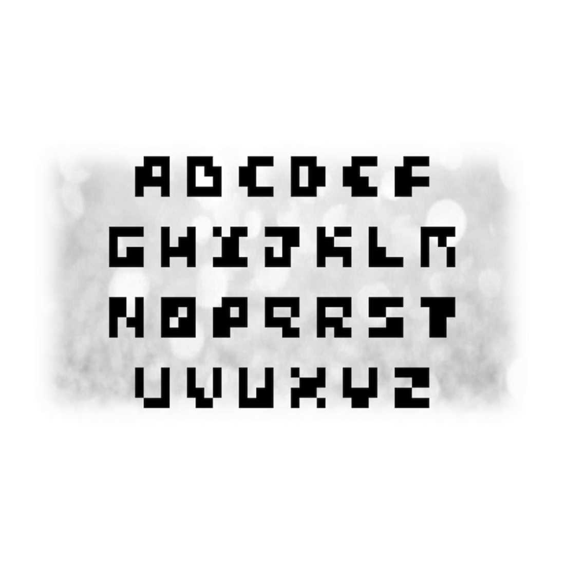 Word Clipart: Alphabet Letter Templates Grouped on ONE Singl - Inspire ...