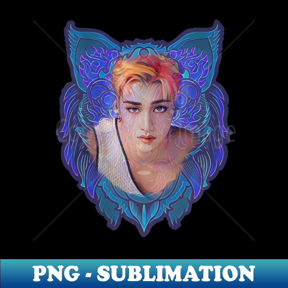 Stray Kids Bang Chan Fan Art - PNG Transparent Sublimation F | Inspire ...