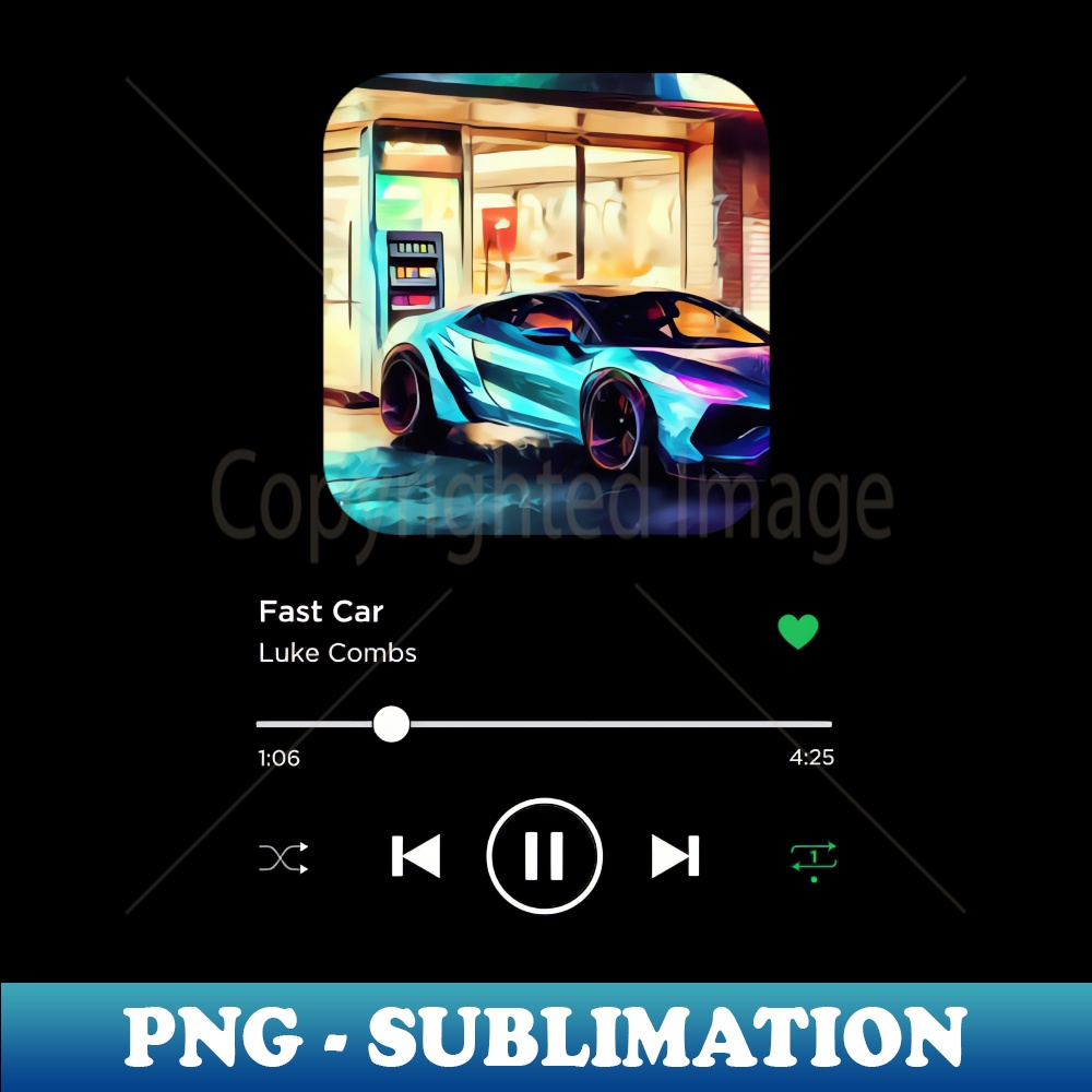 Fast Car Luke Combs Music Playing On Loop Alternative Album | Inspire ...