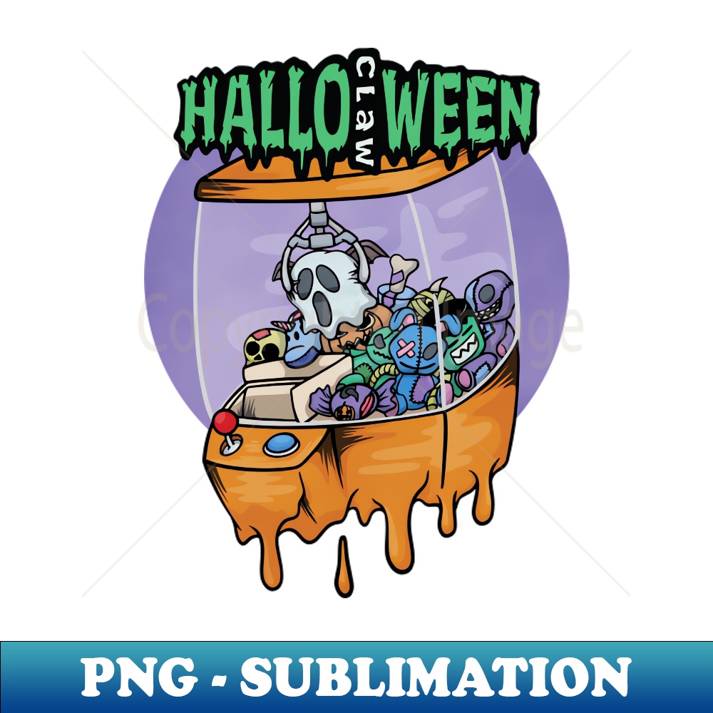 Halloween - Claw Machine - PNG Transparent Sublimation Desig - Inspire ...