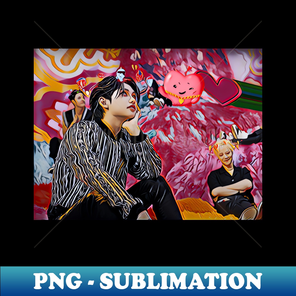 K-pop Stray Kids Felix Fan Art - PNG Transparent Digital Dow - Inspire ...