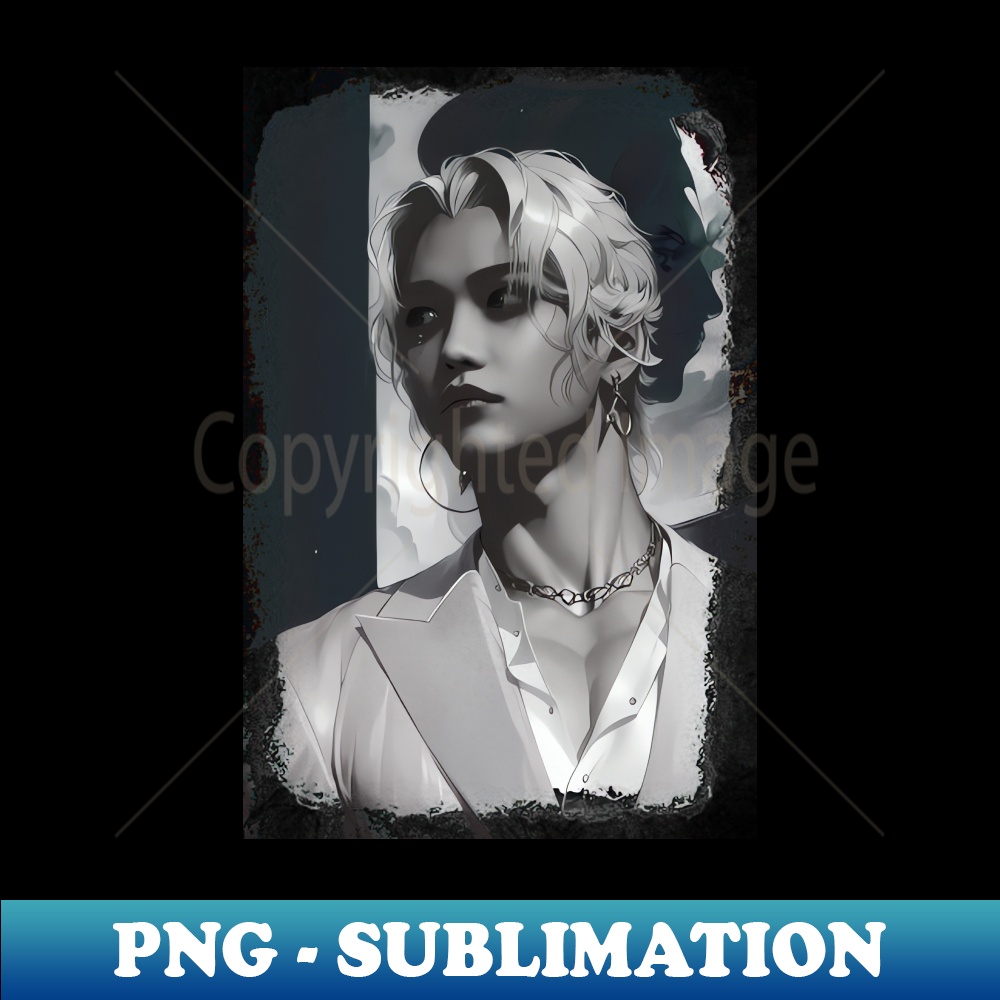K-Pop Stray Kids Felix Fan Art - Aesthetic Sublimation Digit - Inspire ...