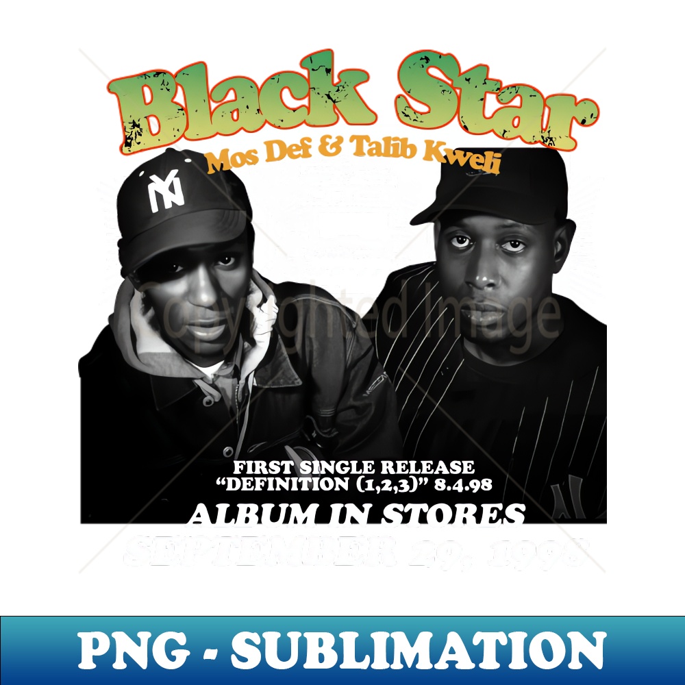 Black Star Album Release - Exclusive Sublimation Digital Fil | Inspire ...