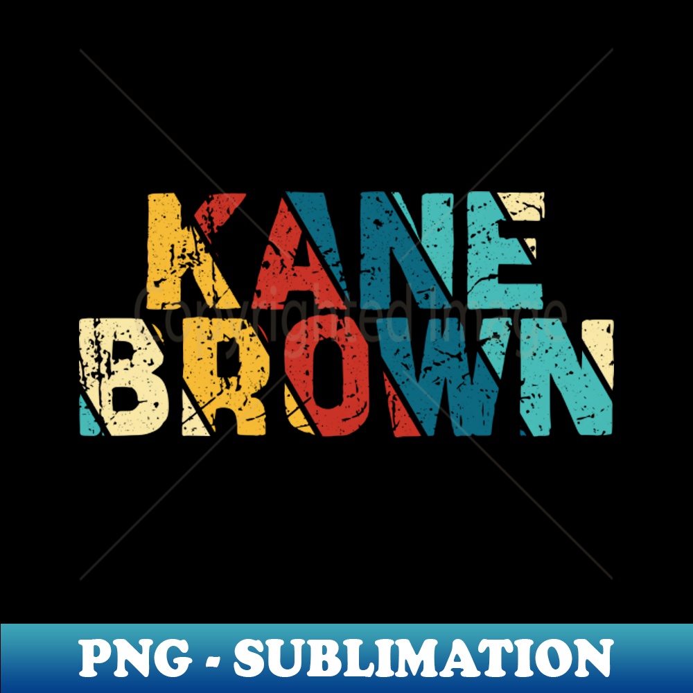 Color Vintage - Kane Brown - Unique Sublimation PNG Download | Inspire ...