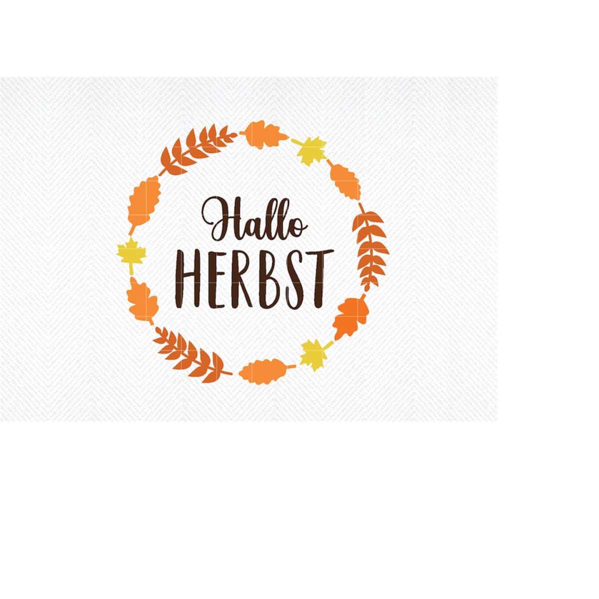 Hallo Herbst Plotterdatei, Herbstliebe SVG, DXF, PNG, Sofort - Inspire Uplift