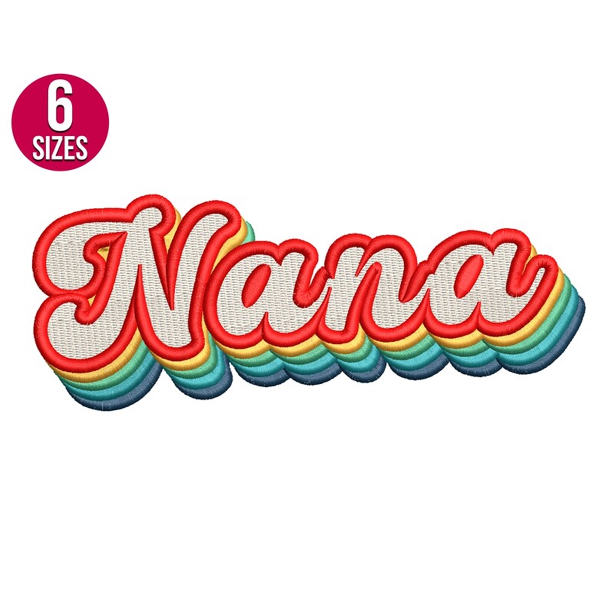 Nana embroidery design, Retro, Vintage, Machine embroidery f | Inspire ...