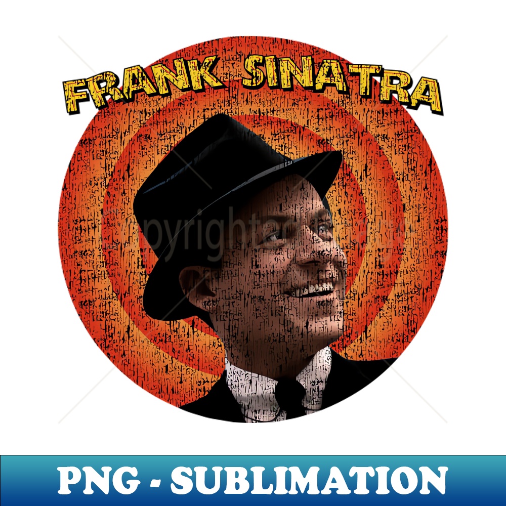 Frank Sinatra - Oldskull - Signature Sublimation PNG File - - Inspire ...