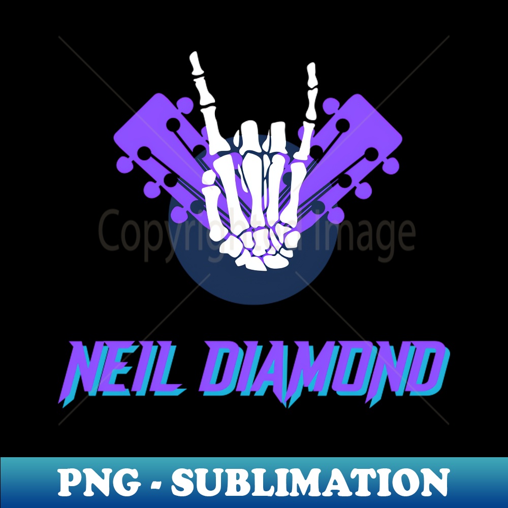Neil Diamond - Signature Sublimation PNG File - Defying the | Inspire ...