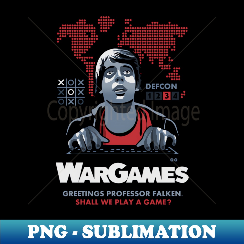 WOPR War Games Movie - Digital Sublimation Download File - F | Inspire ...