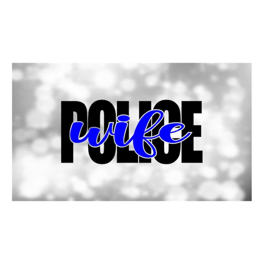 Shape Clipart: Black Bold Word 'Police' Word with Knockout / - Inspire ...