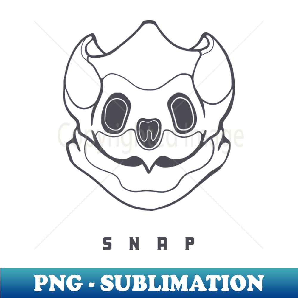 Common snapping turtle skull Design for reptile lovers in da | Inspire ...