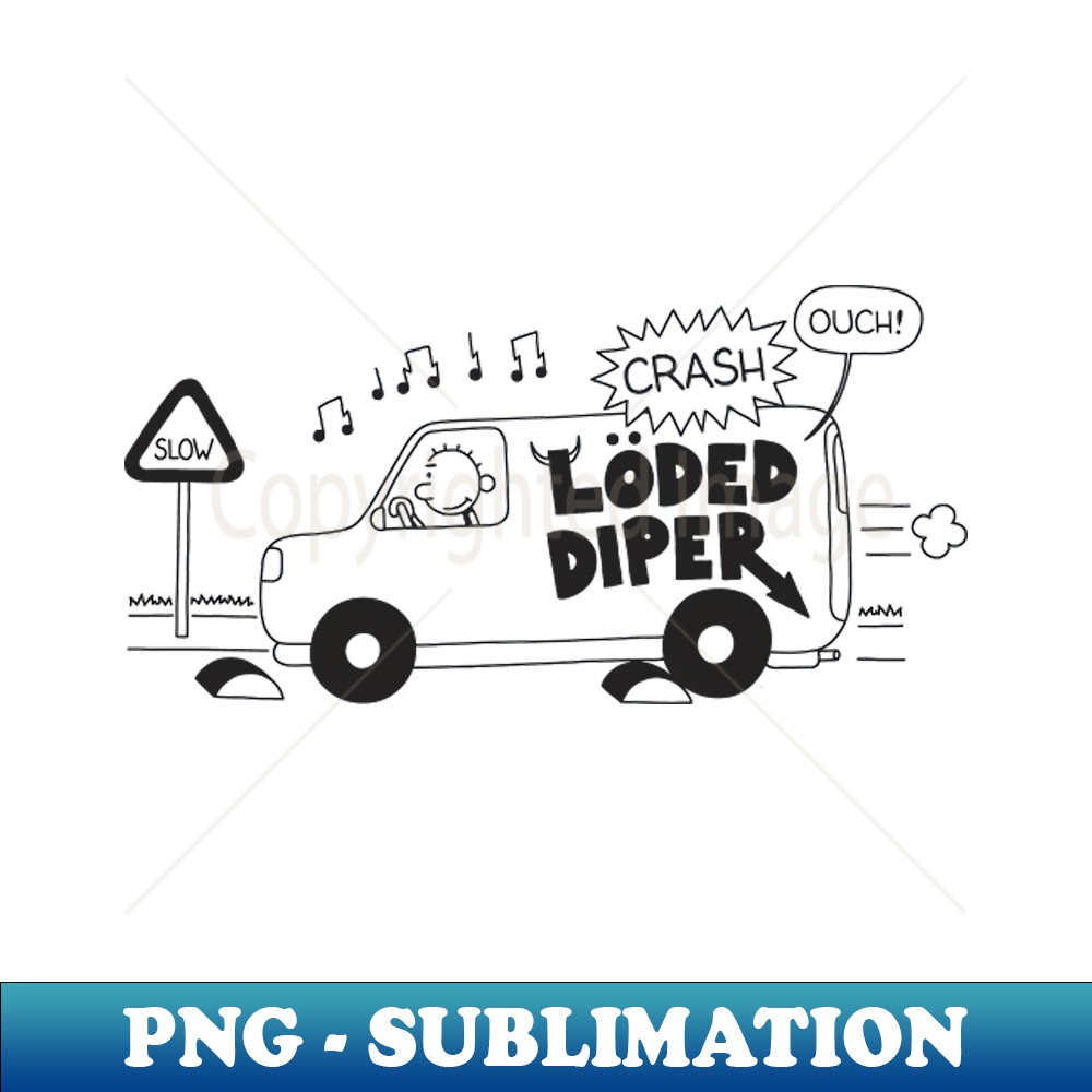LODED DIPER - PNG Transparent Sublimation Design - Spice Up - Inspire ...