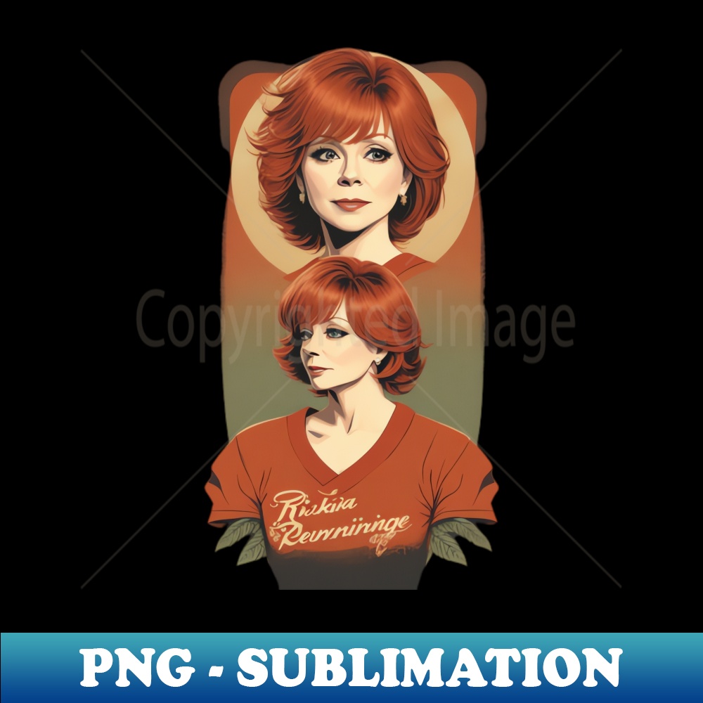 reba mcentirevintage vektor 80s style - PNG Sublimation Digi - Inspire ...