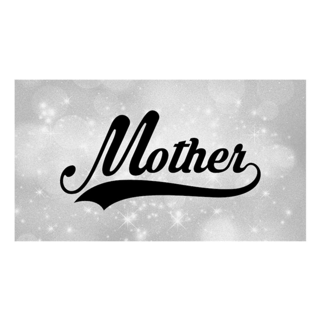 Family Clipart - Mothers or Moms: Word 'Mother' in Fancy Typ | Inspire ...