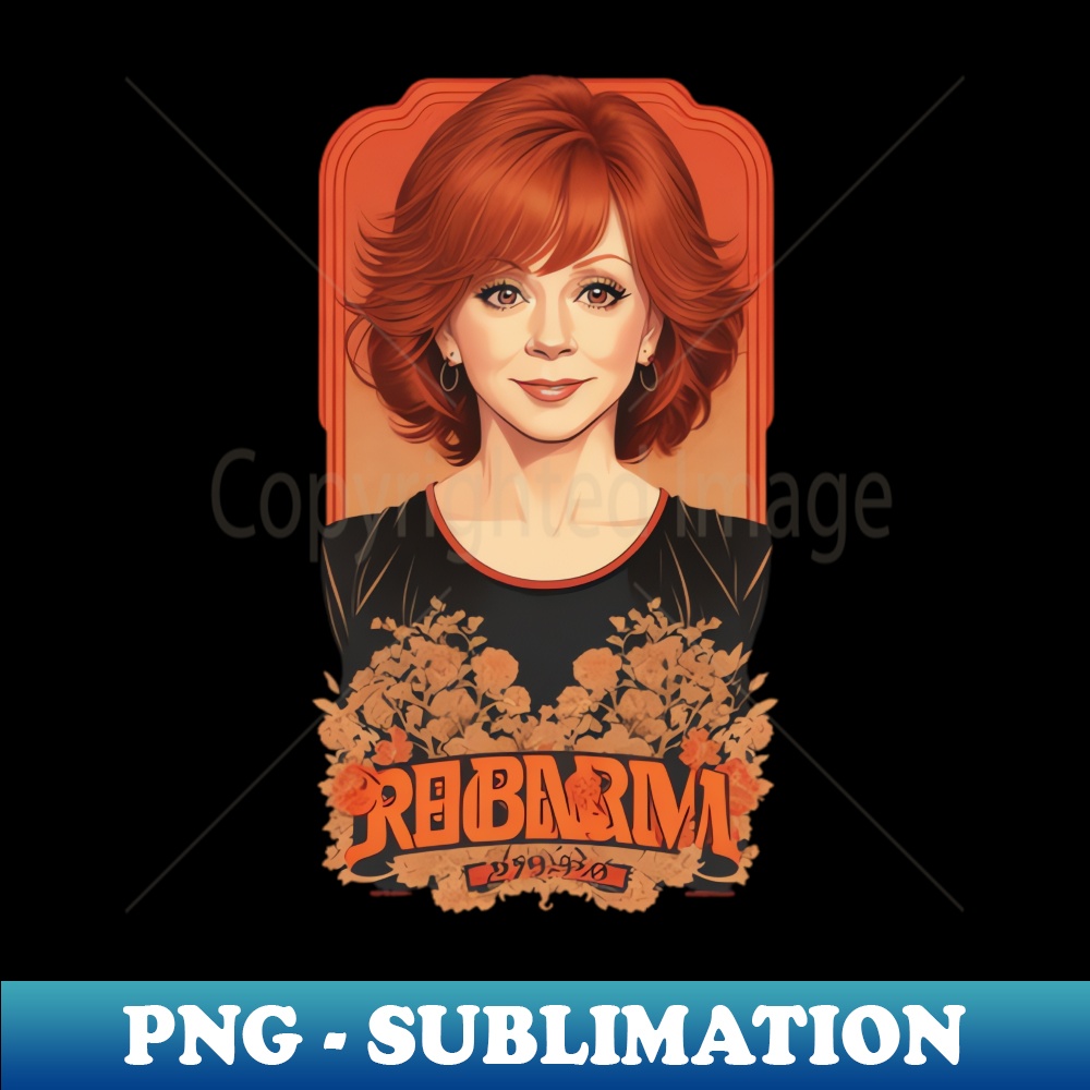 reba mcentirevintage vektor 80s style v5 - Signature Sublima - Inspire ...