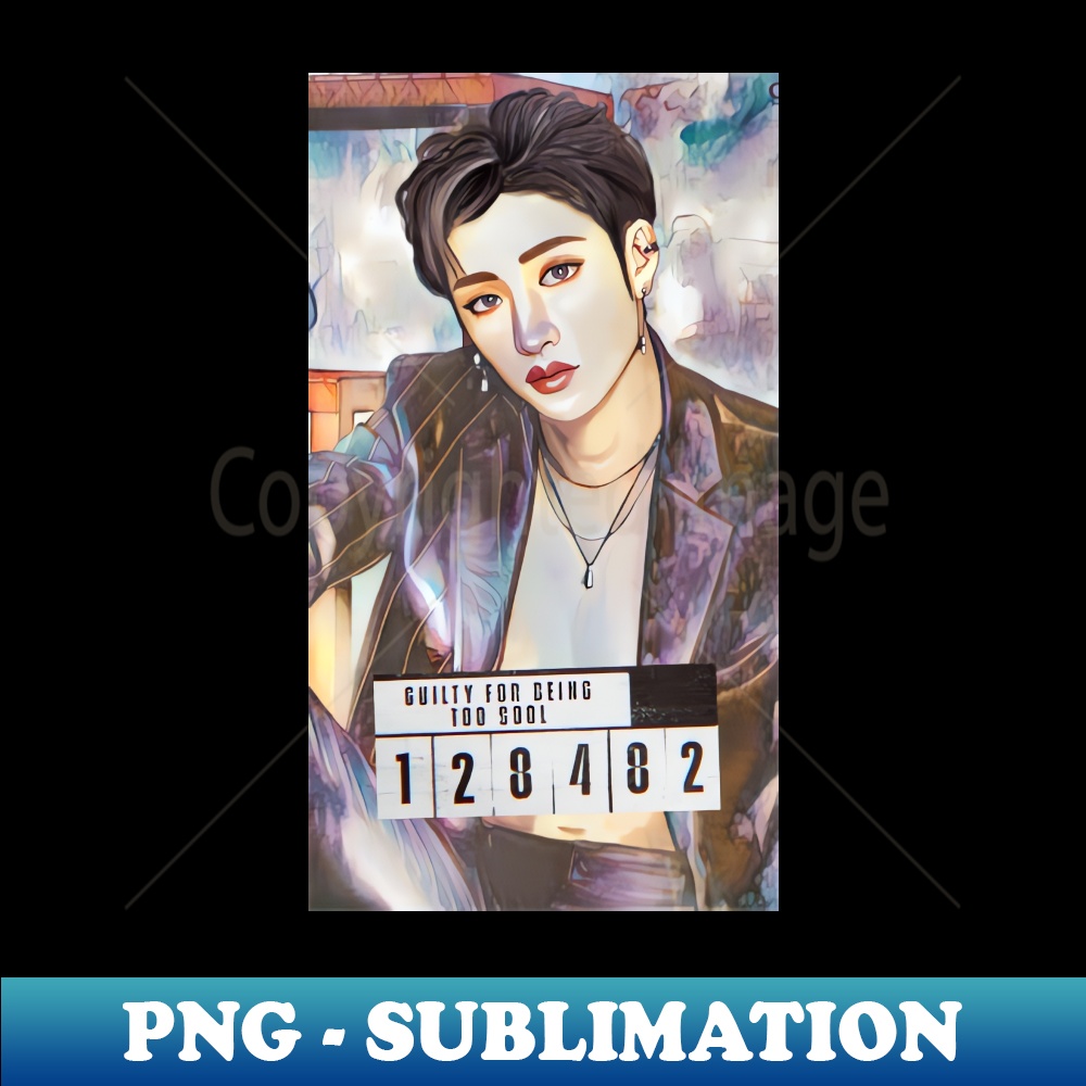 K-pop Stray Kids Bang Chan Fan Art - Signature Sublimation P | Inspire ...