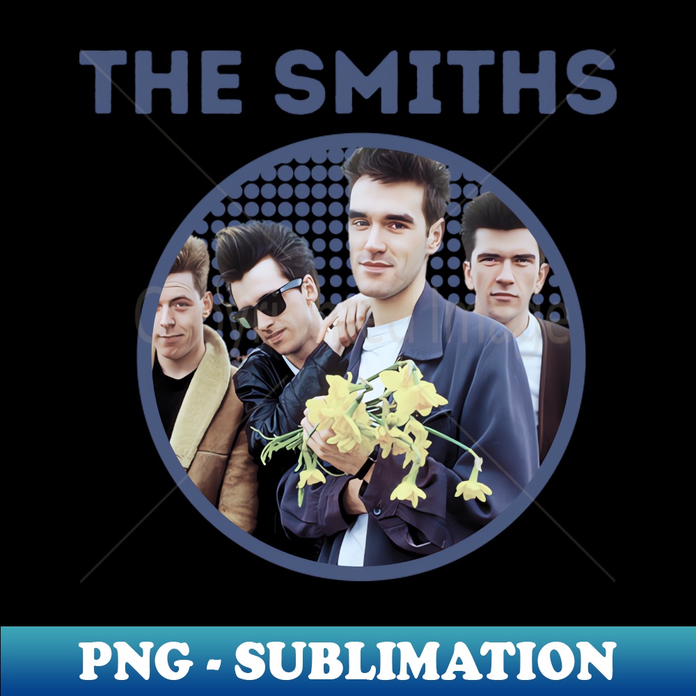 the smiths blue soft - PNG Transparent Sublimation Design - - Inspire ...