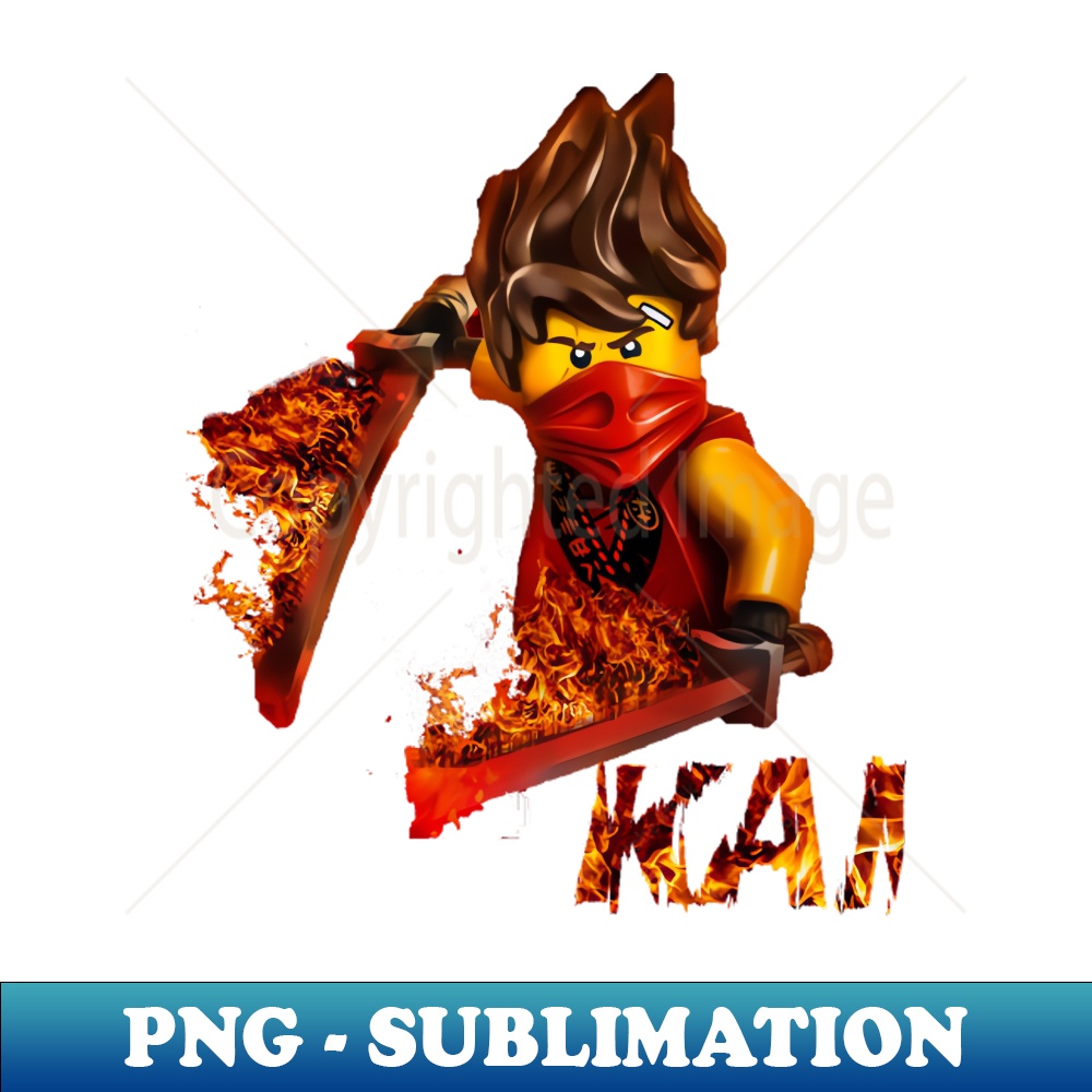 LEGO NINJAGO KAI - PNG Transparent Sublimation Design - Crea | Inspire ...