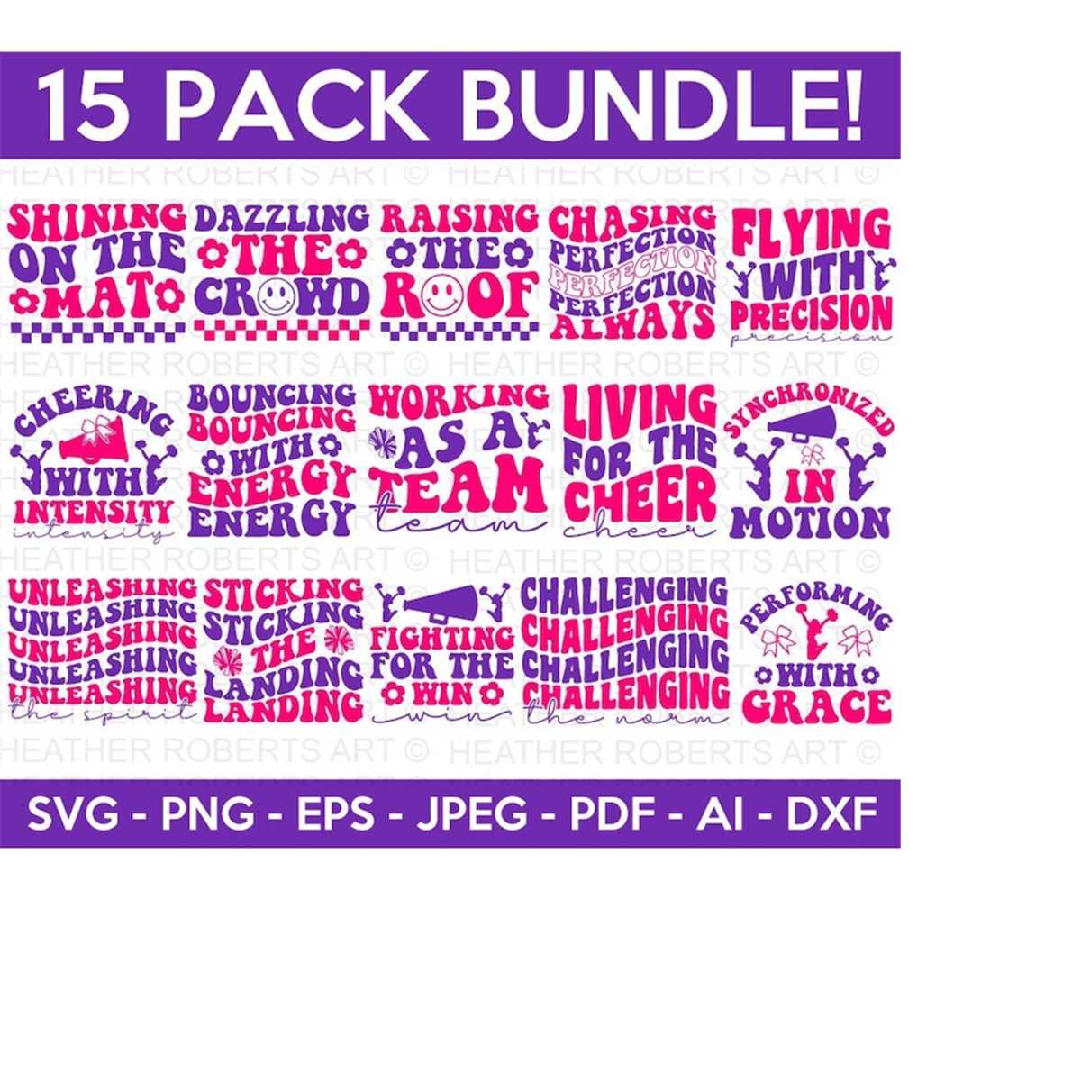 Retro Cheerleader SVG Bundle, Cheerleading SVG, Cheer Svg, M - Inspire ...