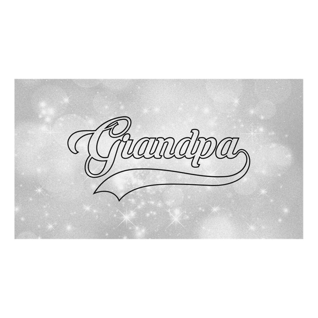 Family Clipart - Grandfathers: Word Outline 'Grandpa' in Fan | Inspire ...