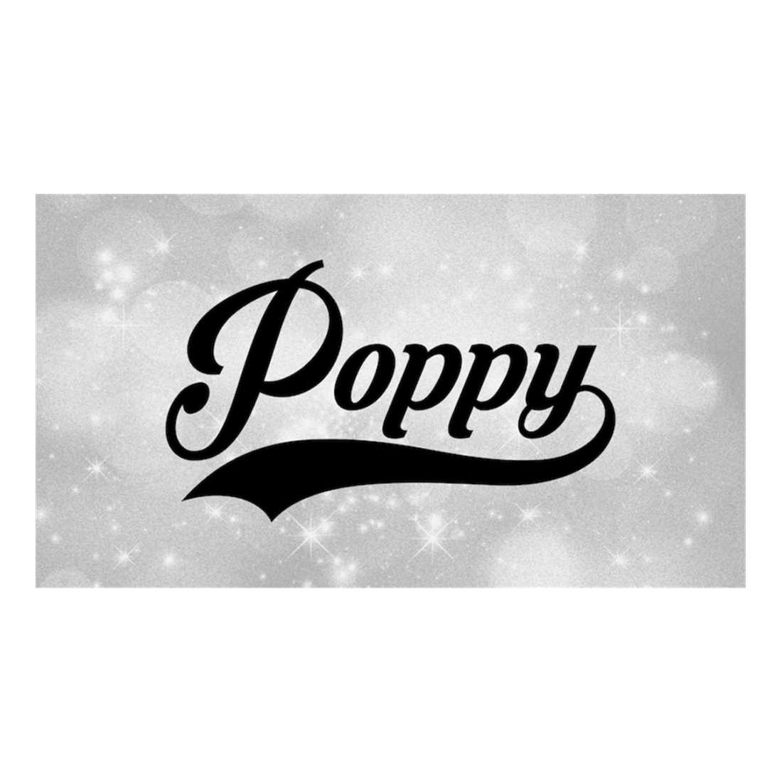 Family Clipart - Grandfathers: Simple Word 'Poppy' in Fancy | Inspire ...