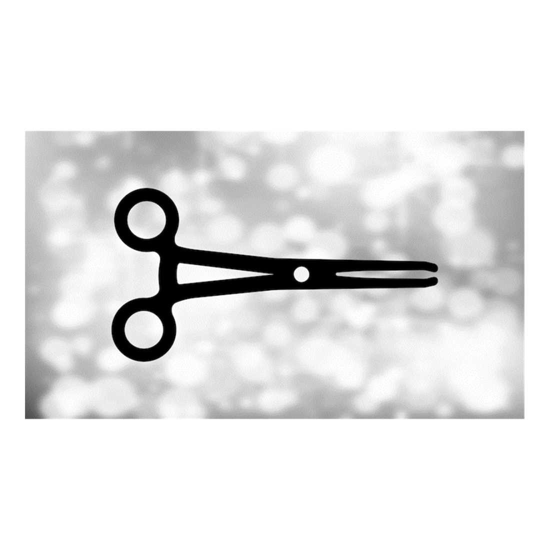 Medical Clipart: Simple Easy Black Silhouette of Forceps for - Inspire ...