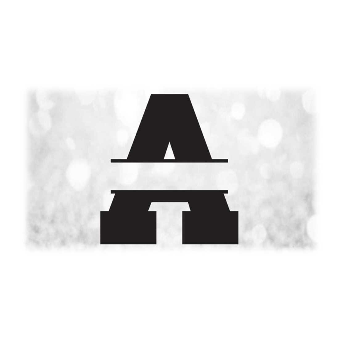 Word Clipart: Single Capital Letter 'A' Initial or Monogram | Inspire ...