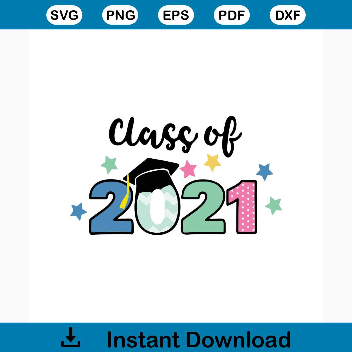 Class Of 2021 Party Svg, Trending Svg, Graduation Svg, Gradu - Inspire ...