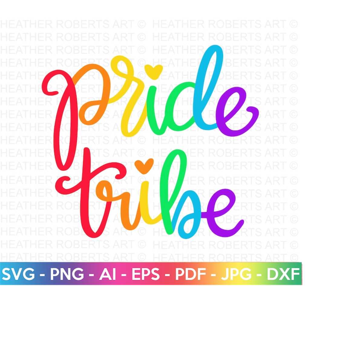 Pride Tribe SVG, LGBTQ SVG, Gay svg, Pride svg, Rainbow svg, - Inspire ...