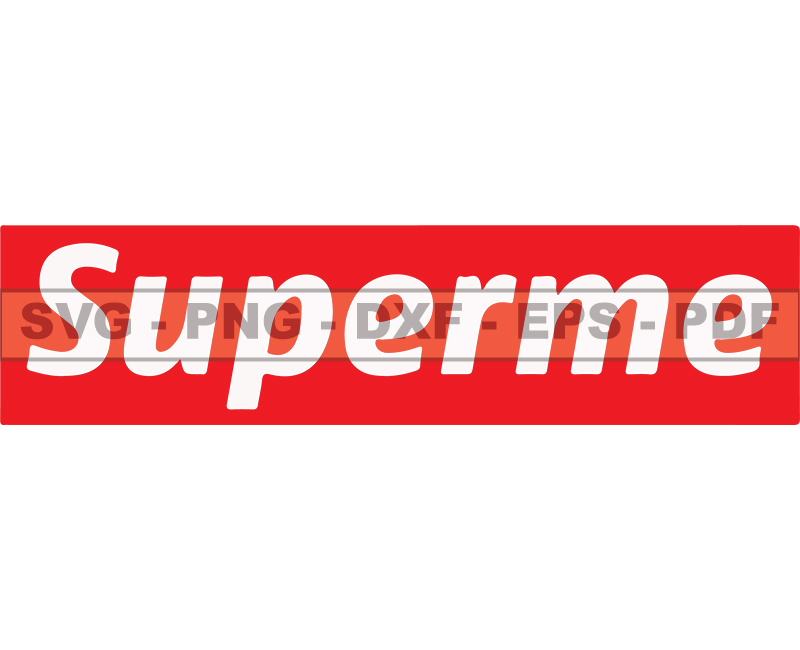 Superme Logo Svg, Fashion Brand Logo 102 | Inspire Uplift