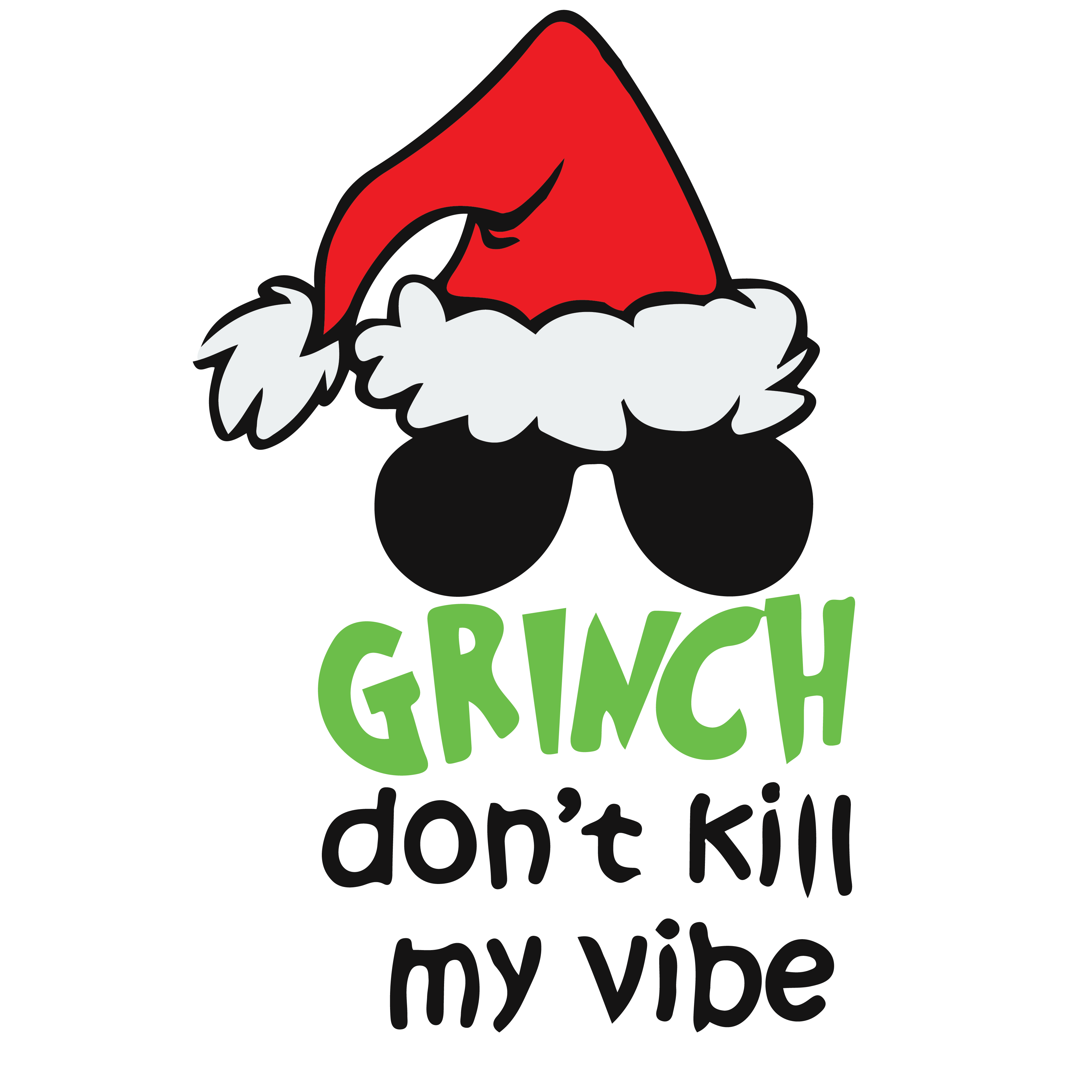 Grinch Vibe Svg Grinch Hand Svg Grinch Svg Grinch Ornamen Inspire