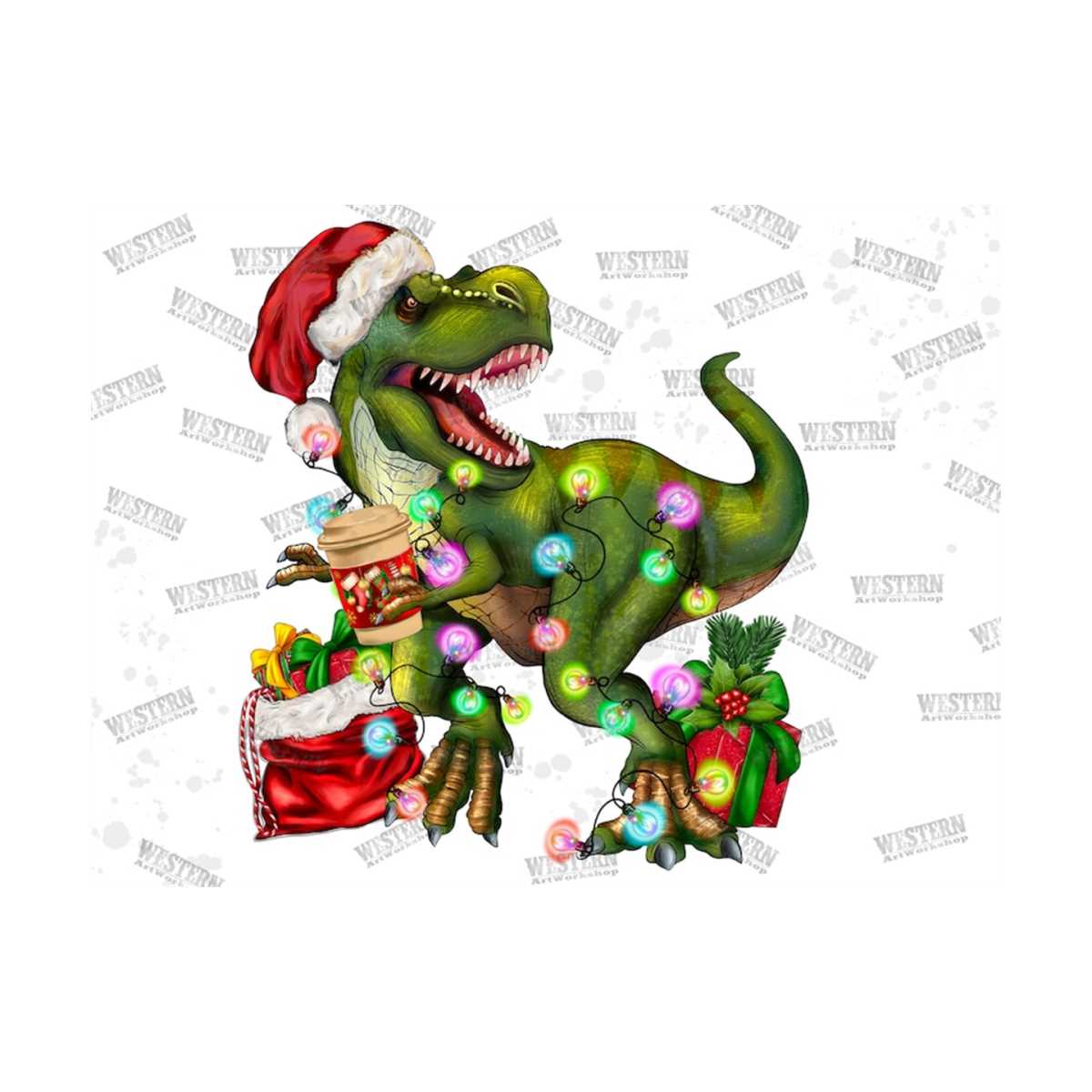 Christmas T Rex Png, Merry Christmas Png, Christmas T-Rex Pn - Inspire ...