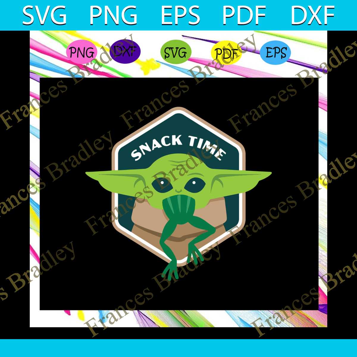 Star wars the mandalorian the child snack time,Yoda svg, the | Inspire ...