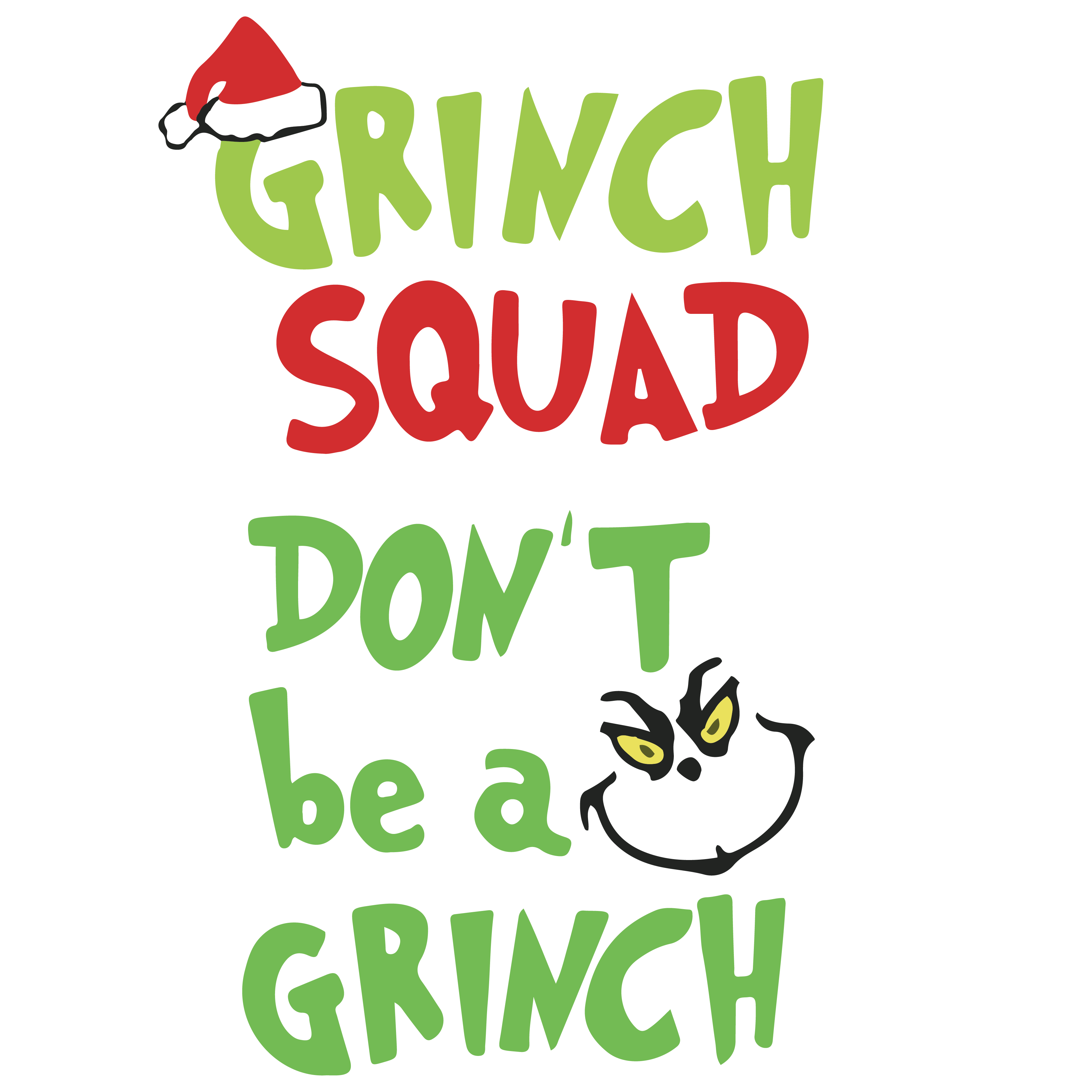 Squad Grinch Svg, Grinch Hand Svg, Grinch SVG, Grinch Orname | Inspire ...