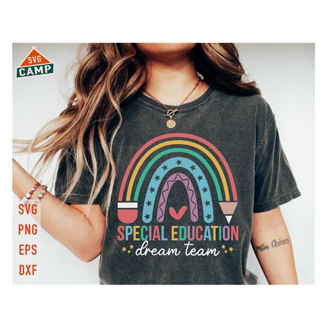 Special Education Dream Team svg, Special Education svg, Fir | Inspire ...