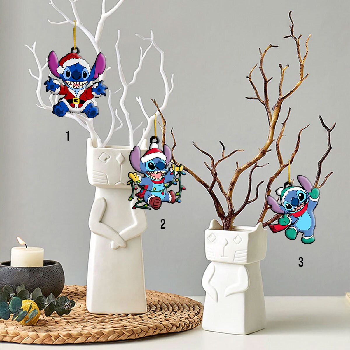 Stitch Ornament, Disney Stitch Ornament, Disney Gifts | Inspire Uplift