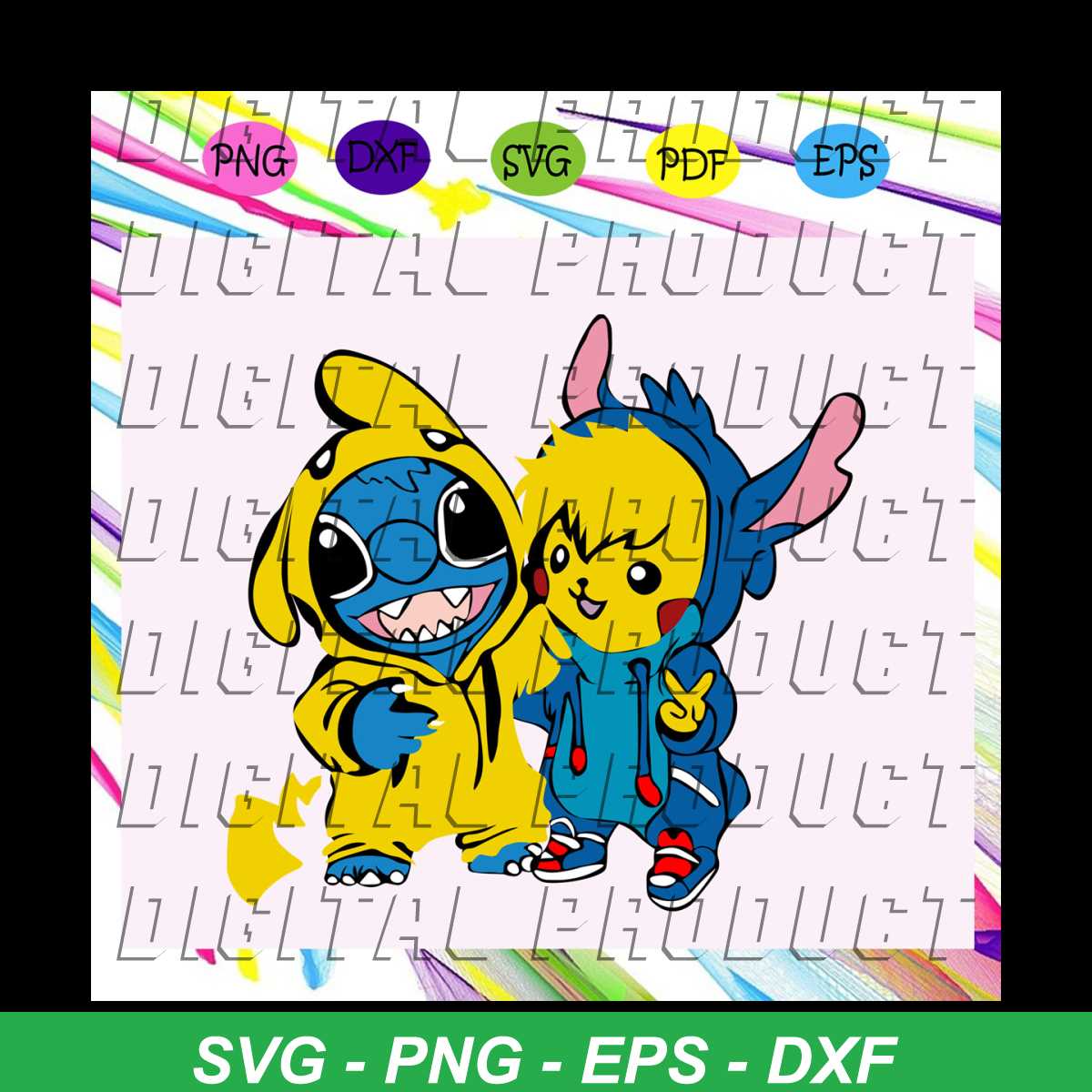 Stitch And Pikachu Wallpaper