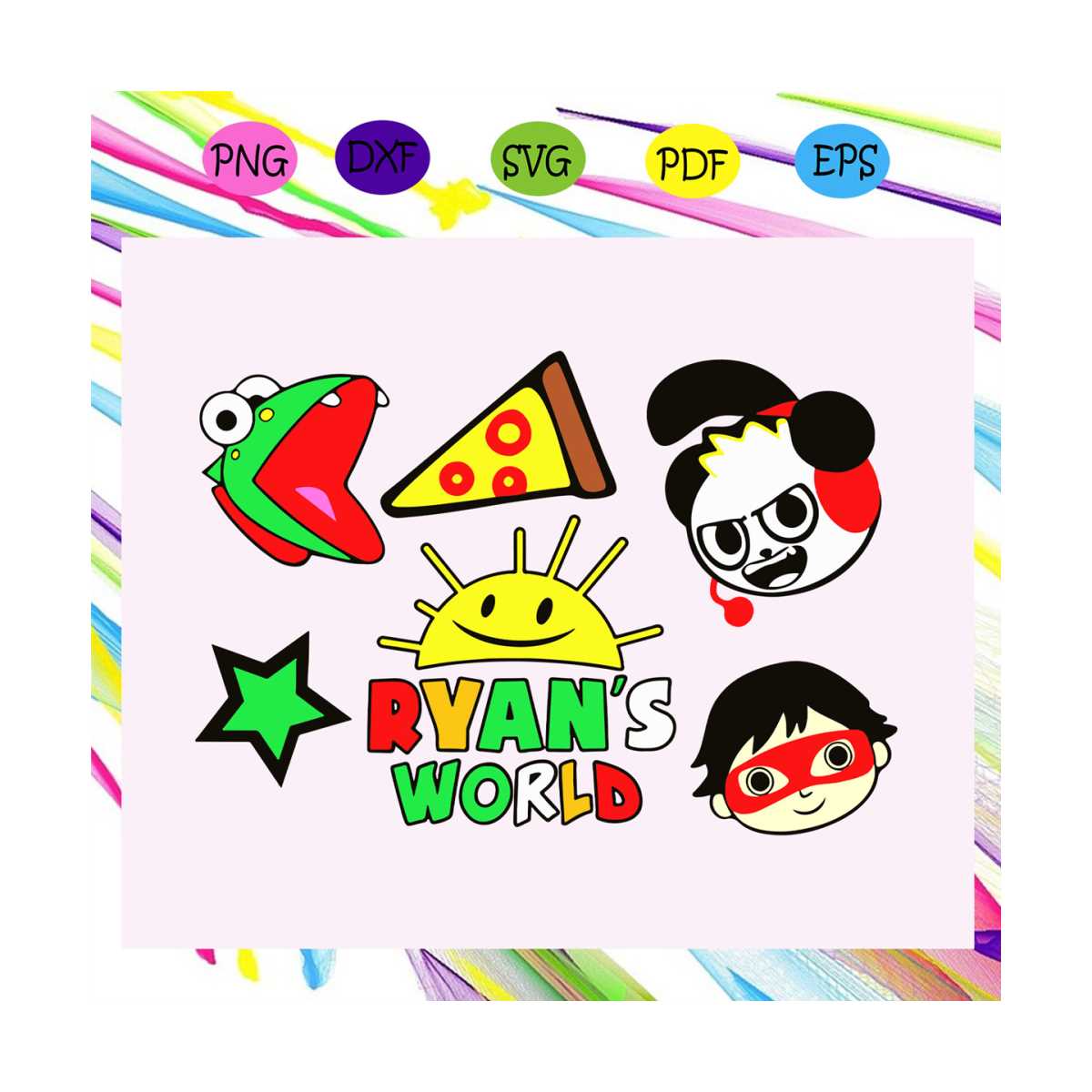 Ryans word toy bundles,trending svg For Silhouette, Files Fo - Inspire ...