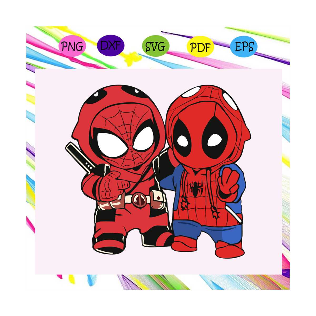 Spiderman and deadpool svg,Spiderman svg, Spiderman gift, Sp - Inspire ...