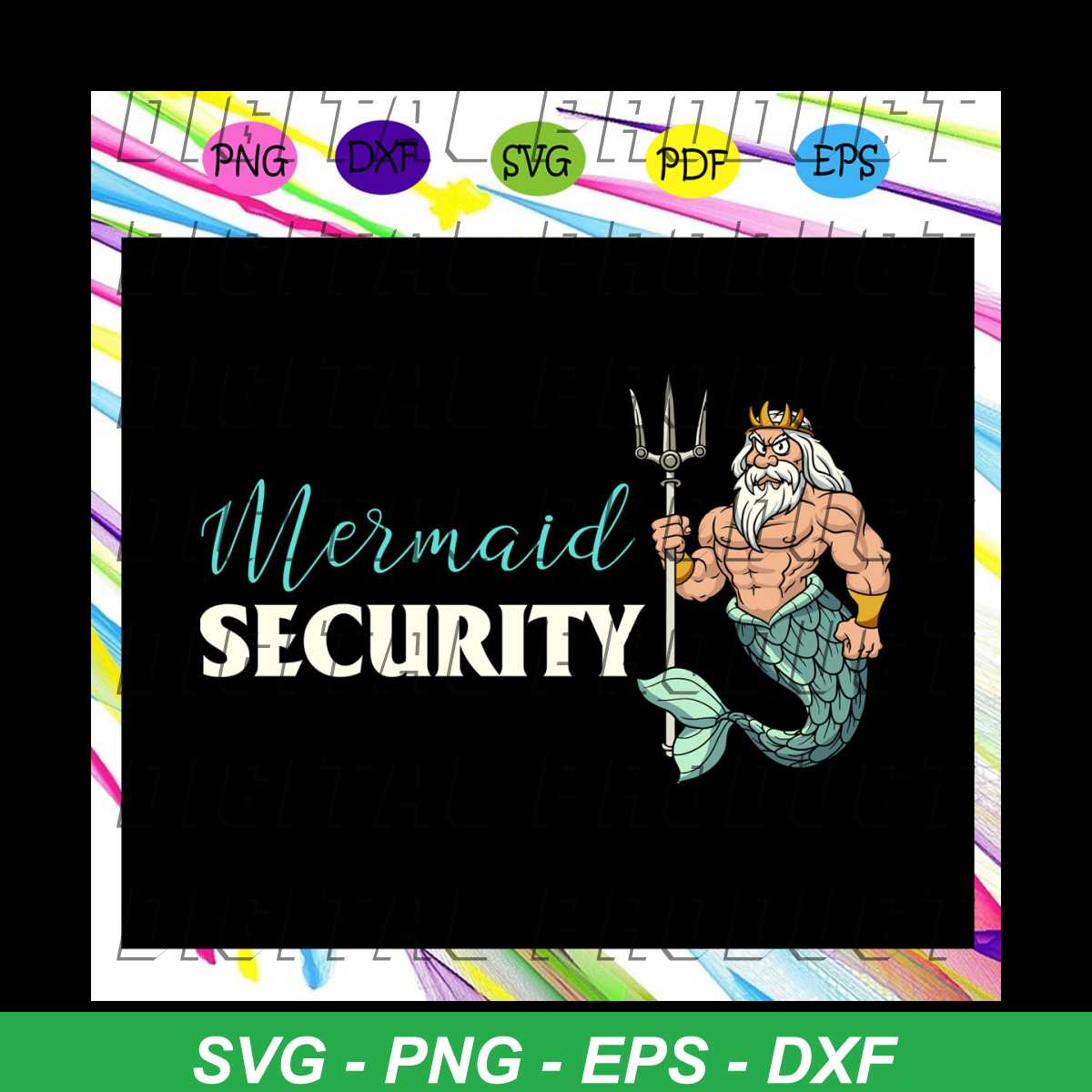 Mermaid security , mermaid svg, mermaid gift, mermaid clipar | Inspire ...