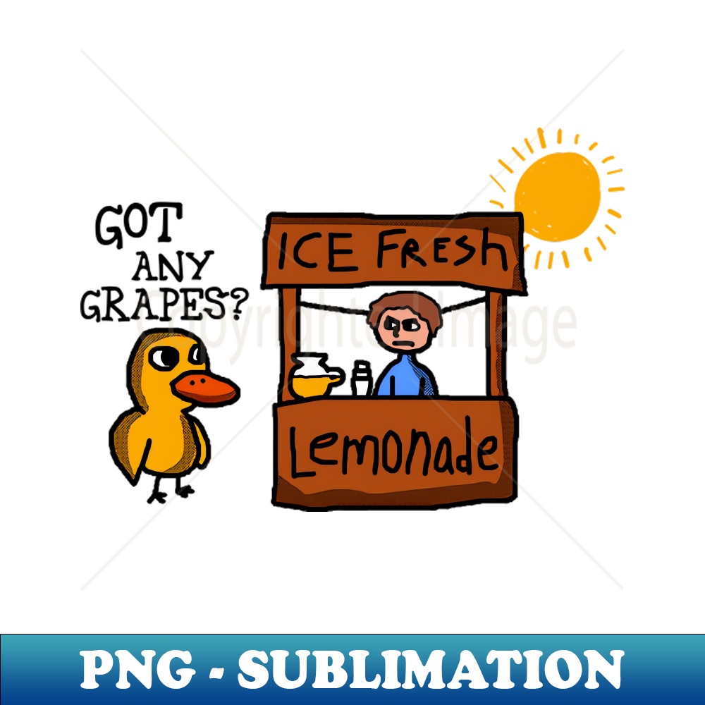 Got Any Grapes Duck song - Trendy Sublimation Digital Downlo - Inspire ...