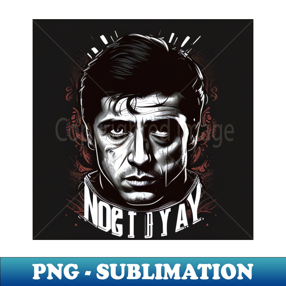 Legend Tony Montana - Premium PNG Sublimation File - Perfect | Inspire ...