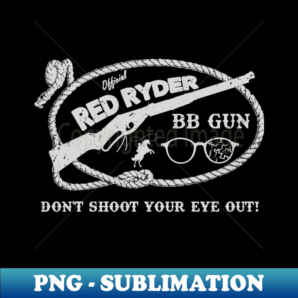 Christmas Story Red Ryder BB Gun - Exclusive PNG Sublimation | Inspire ...