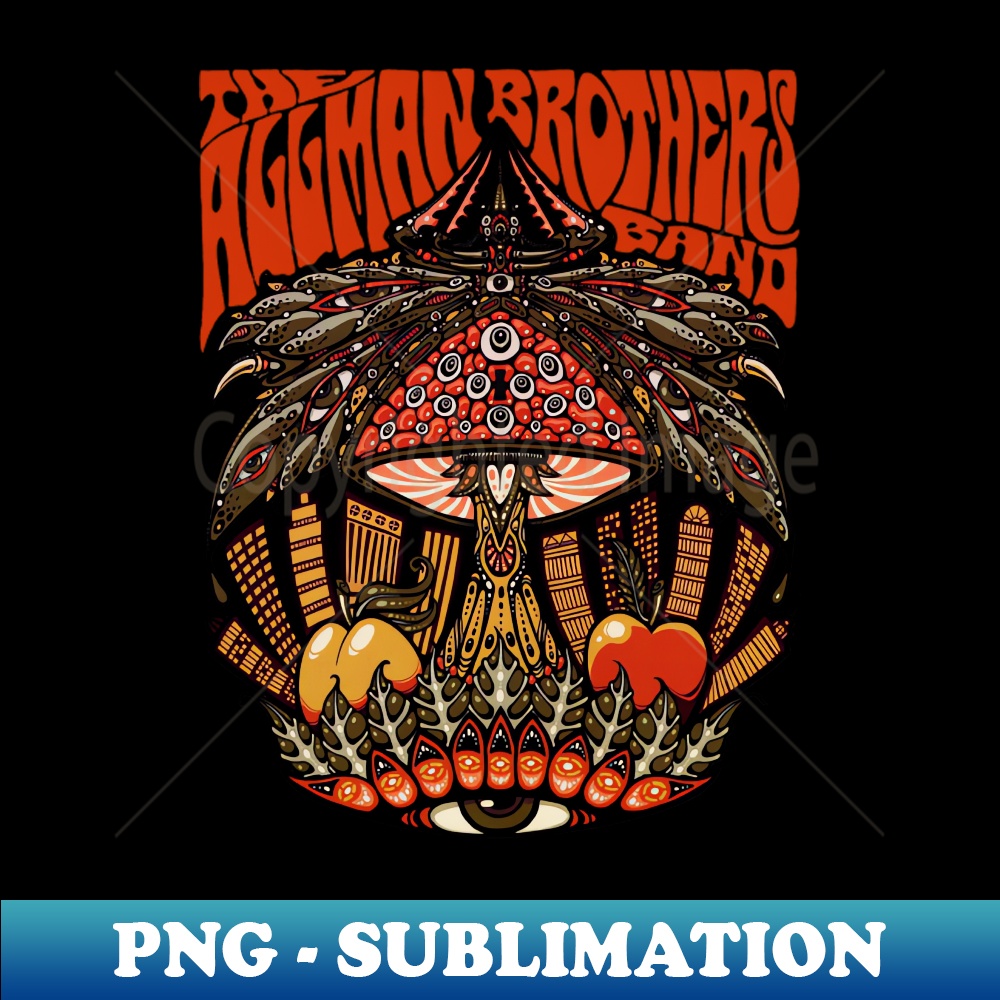 Retro Allman - High-Resolution PNG Sublimation File - Captur - Inspire ...