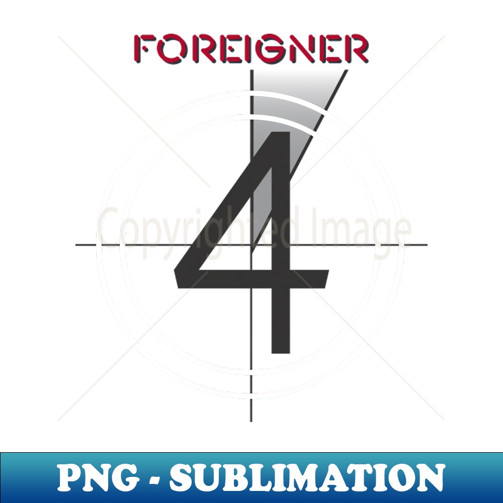 Foreigner 4 - PNG Transparent Digital Download File for Subl | Inspire ...