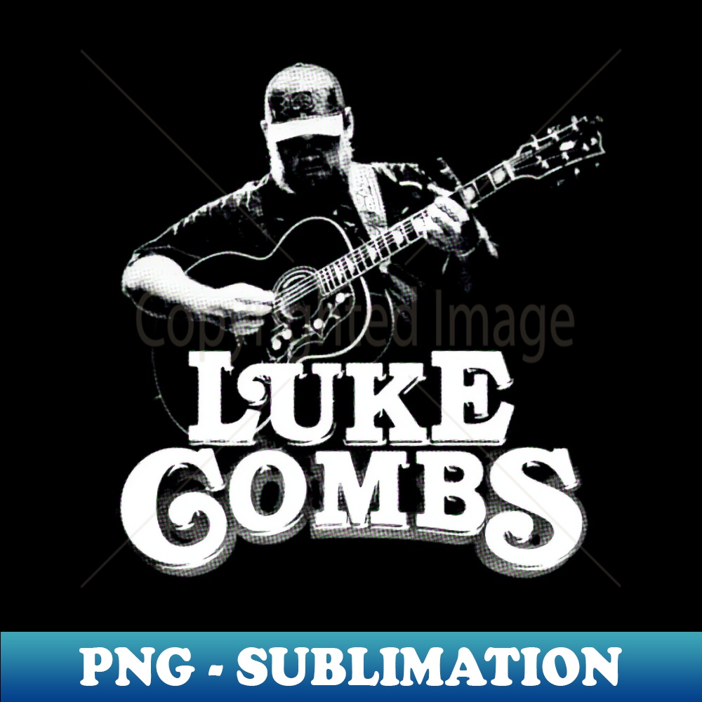 Luke Combs - PNG Transparent Sublimation File - Perfect for | Inspire ...