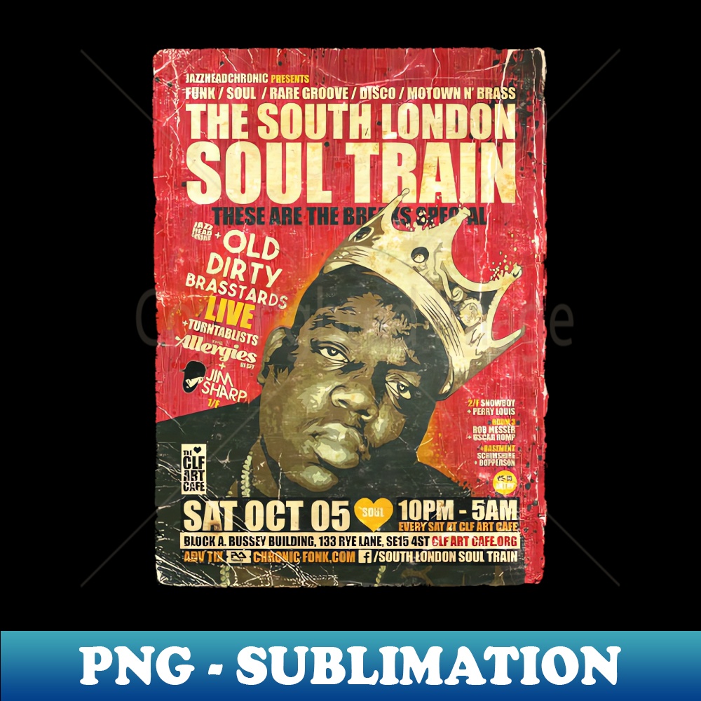 POSTER TOUR - SOUL TRAIN THE SOUTH LONDON 81 - Professional | Inspire ...