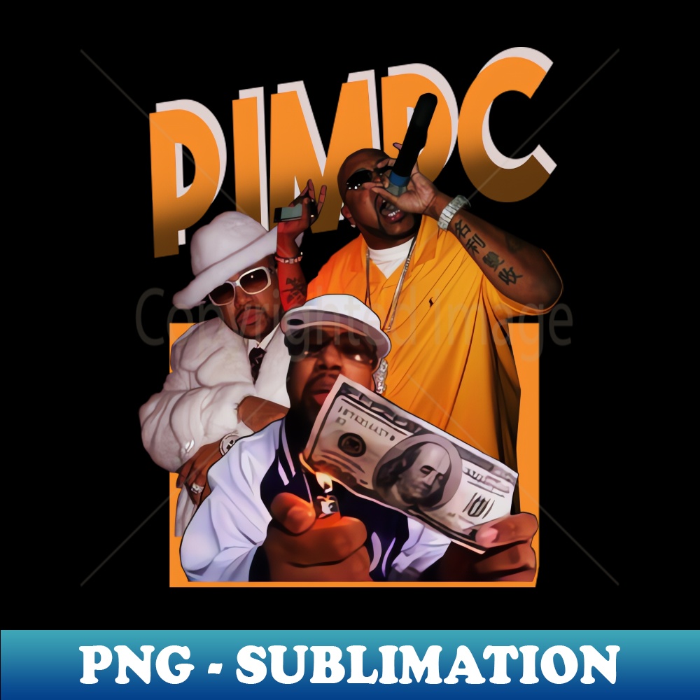 vintage pimp c rapper - Exclusive Sublimation Digital File - | Inspire ...