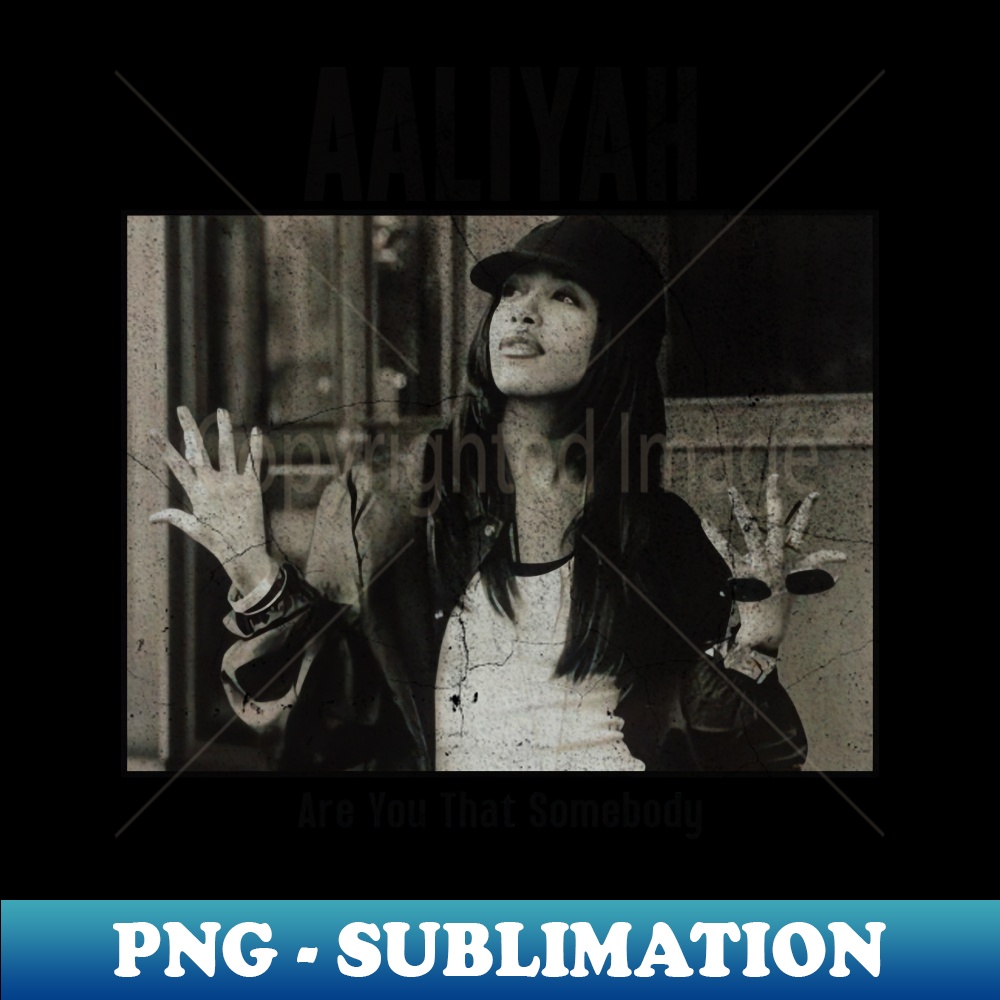 Aaliyah - PNG Transparent Digital Download File for Sublimat | Inspire ...