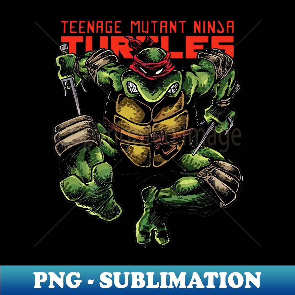 TMNT Raphael - PNG Transparent Sublimation File - Perfect fo | Inspire ...
